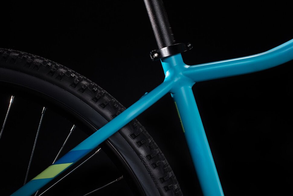 Велосипед cube access ws 27.5 blue - green (2020) купить в интернет ...